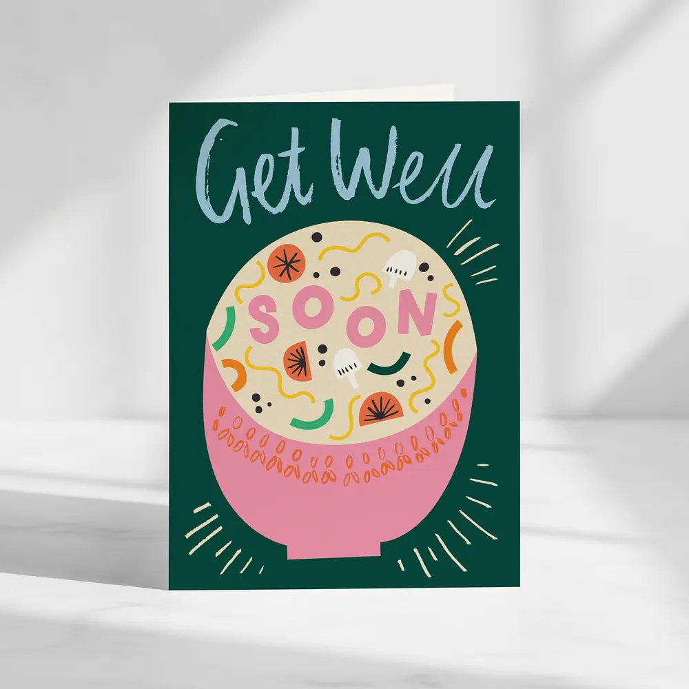 Get Well Soon Soup Card | Greetings Cards | Bloom & Wild