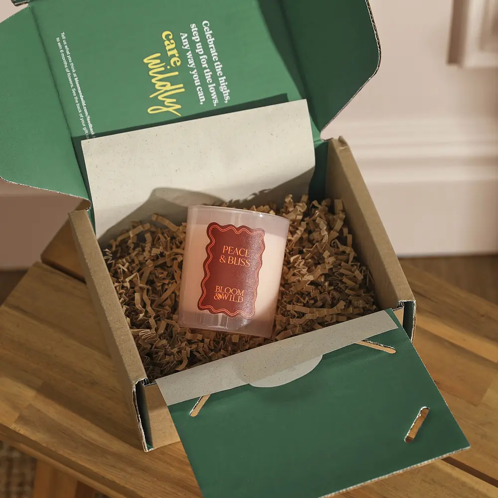The Peace & Bliss Candle | Gifts | Bloom & Wild