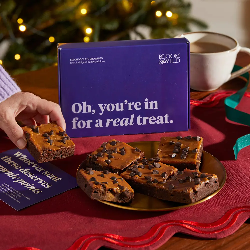 The Salted Caramel Brownies | Gifts | Bloom & Wild